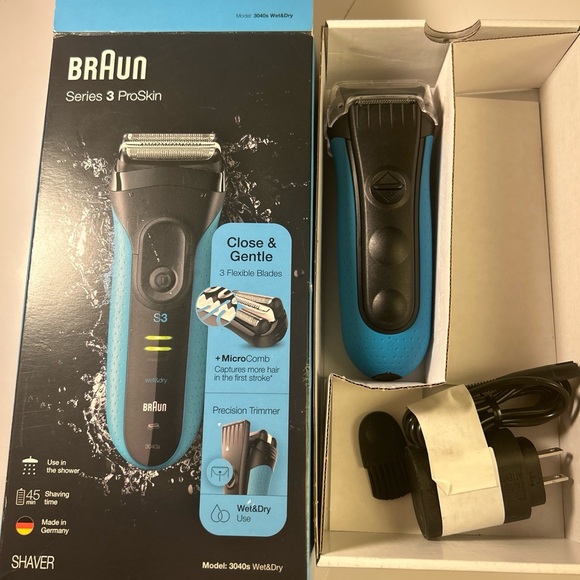 braun | Grooming | Braun Electric Series 3 Razor With Precision Trimmer ...